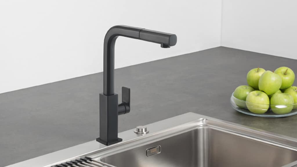 Franke Mythos Kitchen Mixer, Pull Out Nozzle - Free Delivery - Crosscraft