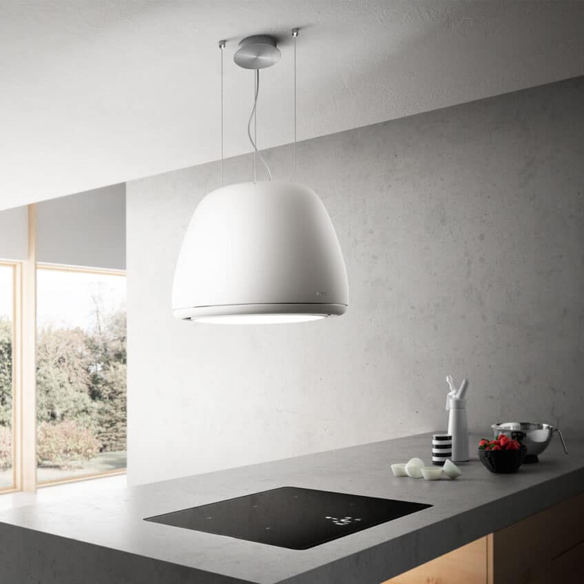 Elica Edith Island Kitchen Hood CLASSIC/F/50 (Recycling) - Crosscraft